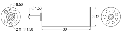 Proton Micro Brushless Motor - NEU RACING